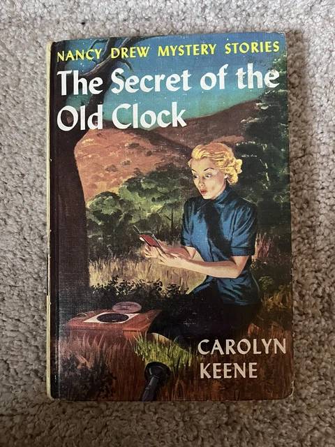 NANCY DREW THE Secret of the Old Clock Carolyn Keene #1 Mystery Book ...