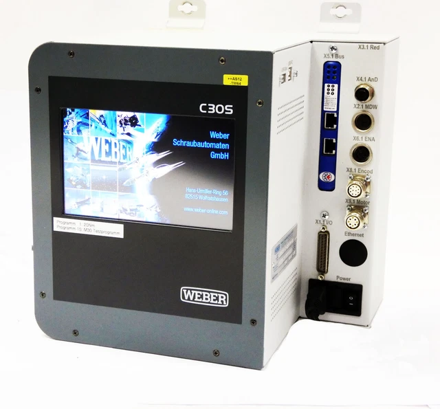 WEBER C30S C30S3S-V3-230-PN-NV 230V 50/60Hz 400W Prozesssteuerung Touch ...
