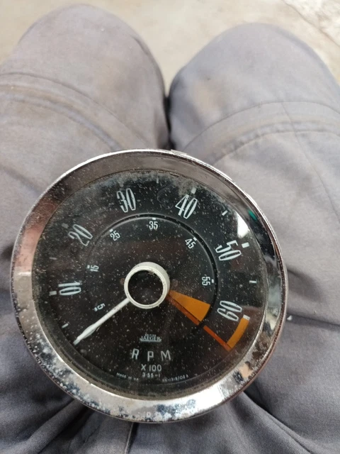 JAEGER REV COUNTER Tacho Triumph Classic Kit Car For Recon RN1319/02A £ ...