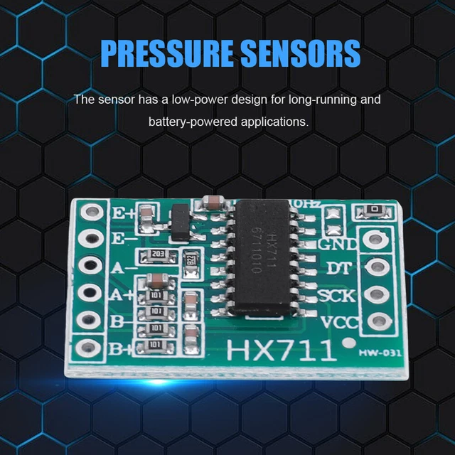 AU HX711 PRESSURE Sensors Microcontrollers 24-bit Precision Load Cell A ...