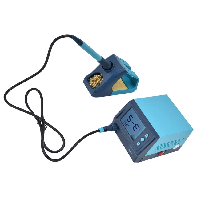 SOLDERING STATION DIGITAL Adjustable Temperature Rework Electric Iron ...