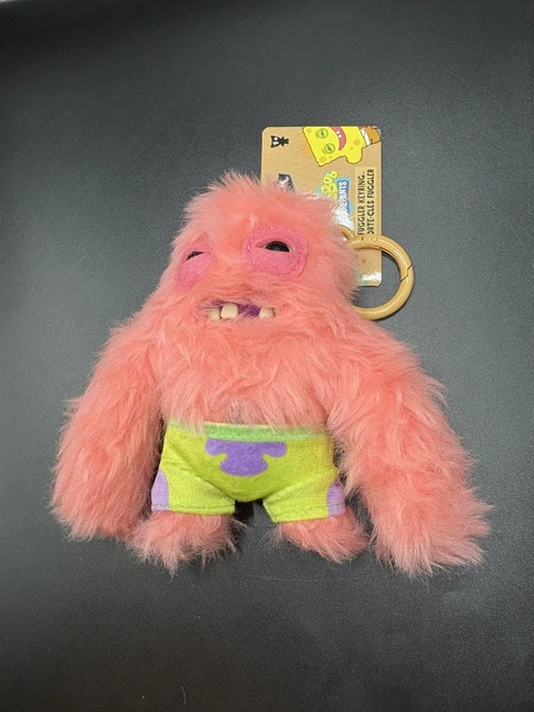 FUGGLER X PATRICK SpongeBob Squarepants Plush Keyring by ZURU - Bag ...