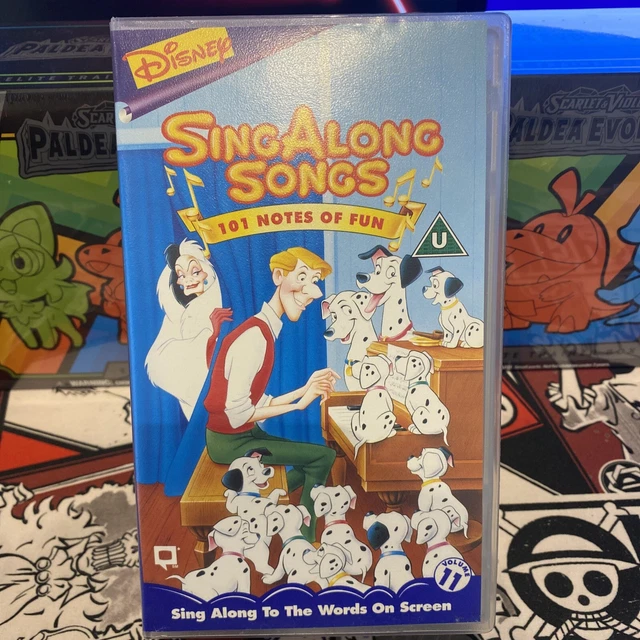 WALT DISNEY SING Along Songs VHS Zip a dee doo dah - video tape ...