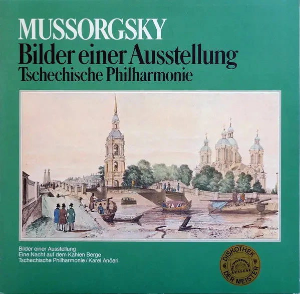 MUSSORGSKY BILDER EINER Ausstellung CLUB EDITION NEAR MINT Auslese ...