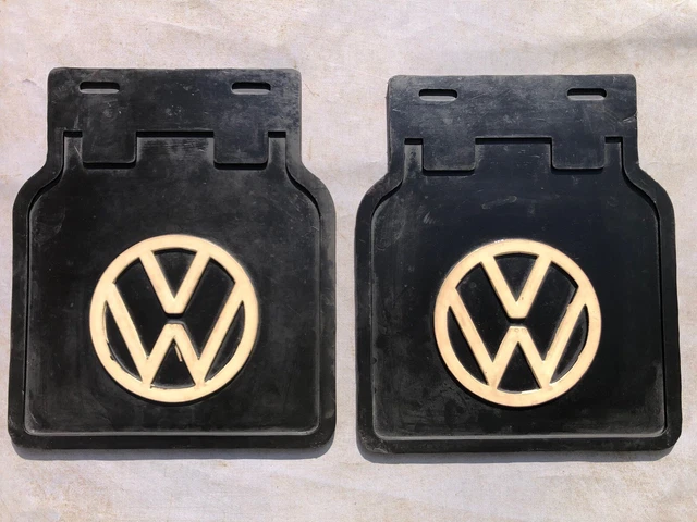 CLASSIC VW VOLKSWAGEN Beetle Camper Mud flaps Original Flexible Rubber 60s 70s £37.12 - PicClick UK