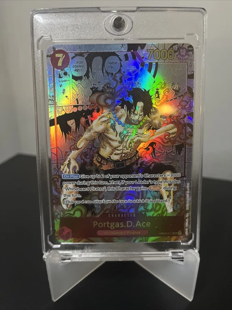 ONE PIECE CARD Proxy Portugese D. Ace Manga Eng OP02-013 EUR 15,00 ...