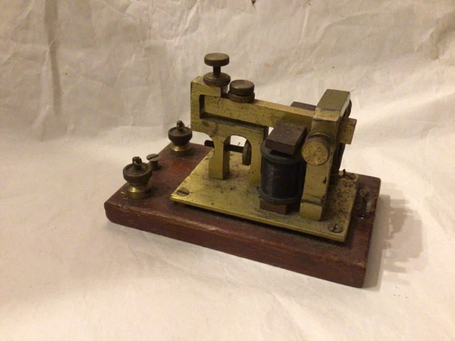 VINTAGE MORSE CODE/TELEGRAPH Sounder £22.00 - PicClick UK