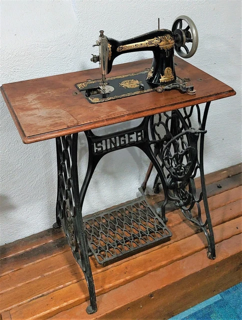 SCHÖNE SINGER 15, 15K Sphinx Vintage Nähmaschine [Deko oder für ...