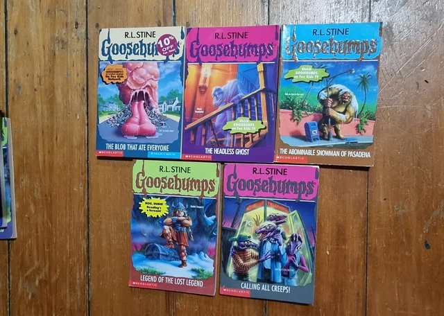 5X VINTAGE GOOSEBUMPS Books By R. L. Stine EUR 25,29 - PicClick FR