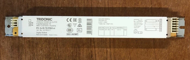 TRIDONIC 2X36W T8 PRO Digital Ballast For Fluorescent Lamps - 22185217 EUR 11,81 - PicClick IT