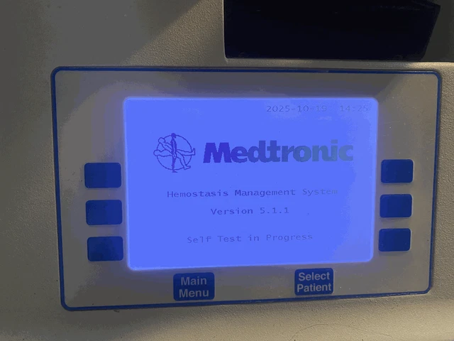 MEDTRONIC HEPCON HMS Plus 30514 Coagulation Analyzer w/ Power cable ...