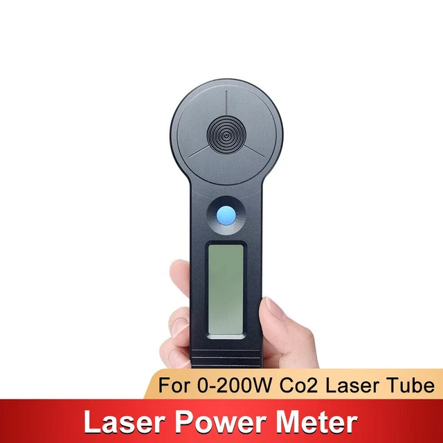HANDHELD CO2 LASER Power Meter Tube Power Meter 0-200W For Laser ...