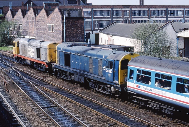 ORIGINAL 35MM RAIL Slide Class 20 20120 20090 St Andrews 6 5 1991 ...