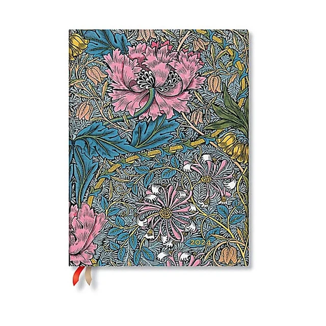 MORRIS ROSA CAPRIFOGLIO (William Morris) Ultra Orizzontale 12-month ...