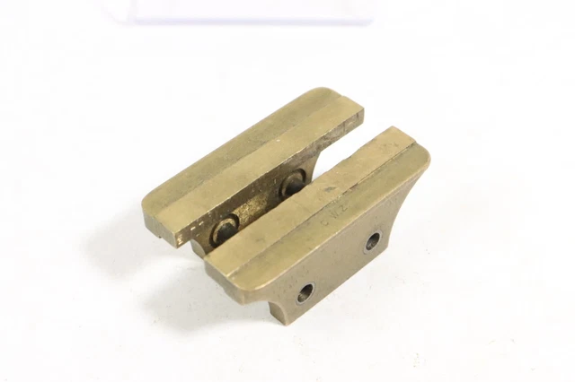 RARE BRASS VICE Insert Jaw Grips Sliding Block Vise For Watchmaker ...