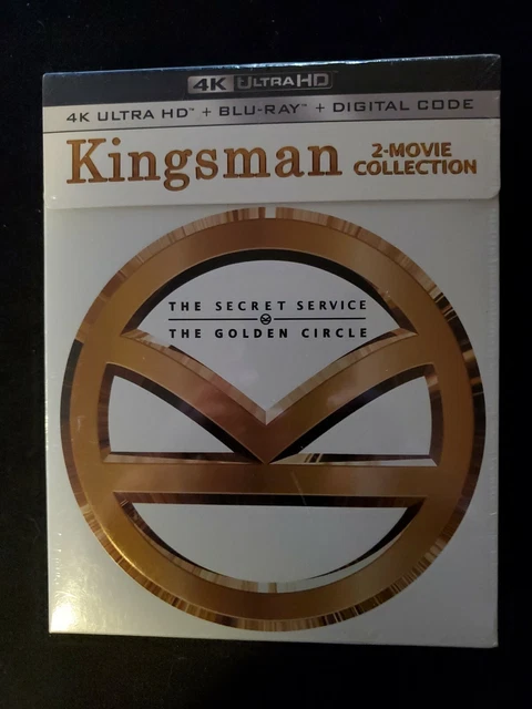 KINGSMAN 2-MOVIE COLLECTION, 4K Ultra HD +Blu-ray, No Digital, Lot D4 ...
