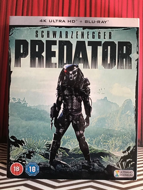 PREDATOR *NEW/SEALED* 4K UHD Blu-ray. + SLIPCOVER. 2-Disc ...