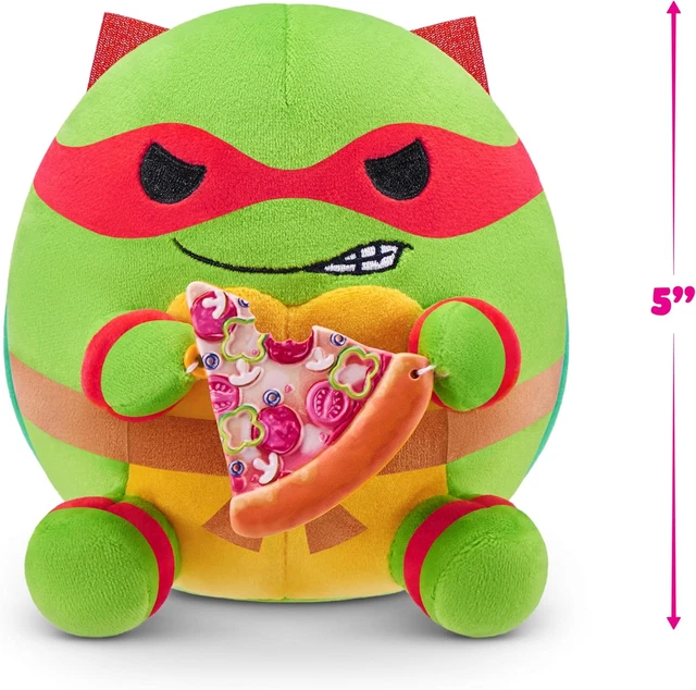 SNACKLES 12 CM Plush Teenage Mutant Ninja Turtles Edition by ZURU ...