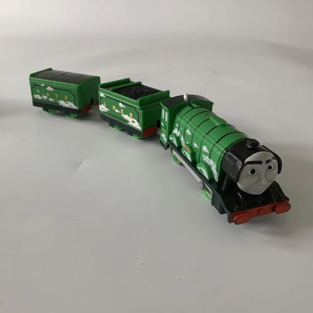 THOMAS THE TANK Engine Trackmaster Train The Flying Scotsman Batteria ...