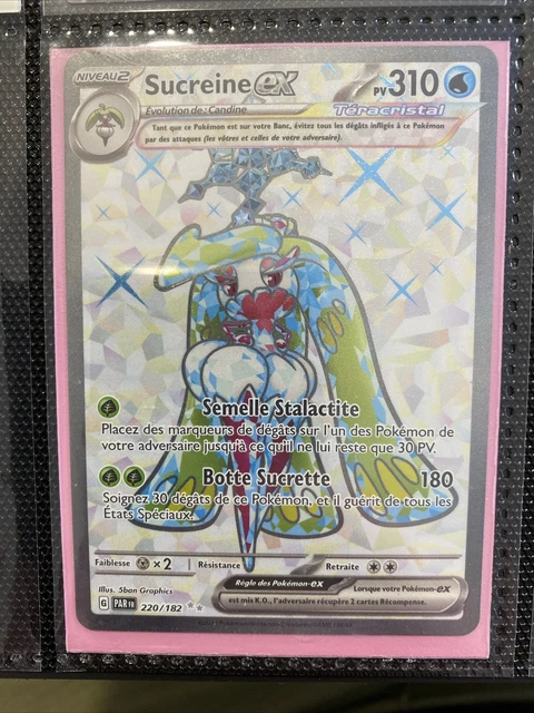 CARTE POKÉMON SUCREINE EX 220/182 FA EV4 EUR 2,50 - PicClick FR