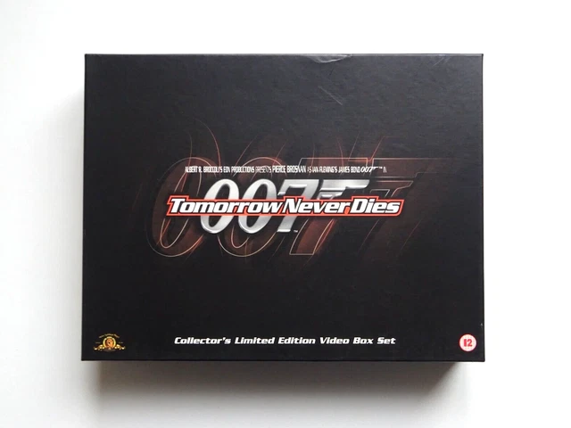 TOMORROW NEVER DIES James Bond - VHS Video UK PAL Collectors Ltd ...