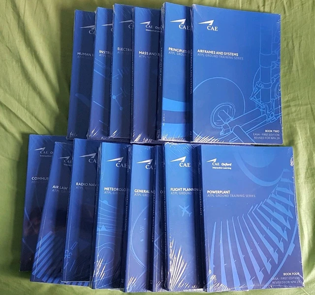 COMPLETE SET OF latest CAE Oxford ATPL books (First revision, revised ...
