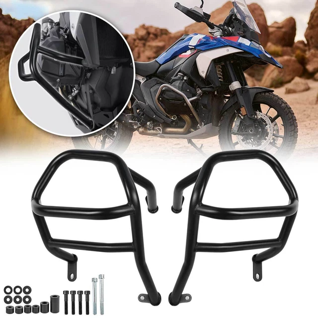 FOR BMW R1300GS 2023-2024 Lower Black Engine Guards Bumper Crash Bars Protector £139.99 ...