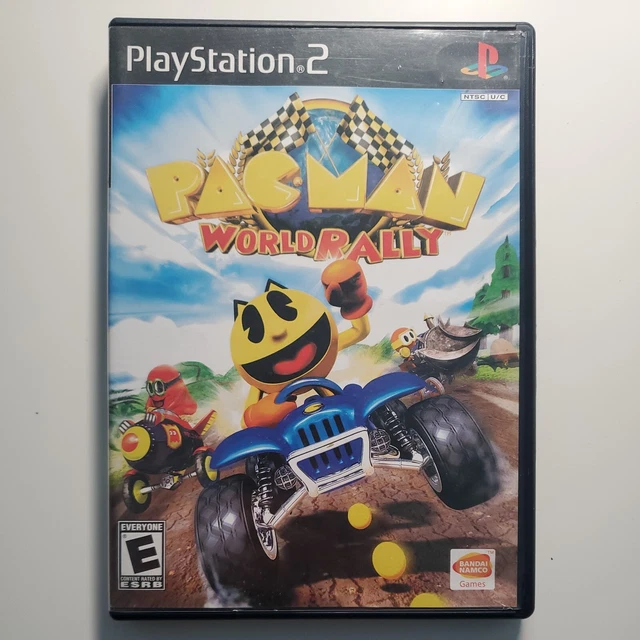 PAC-MAN WORLD RALLY (Sony PlayStation 2, 2006) jeu vidéo PS2 CIB EUR 10 ...