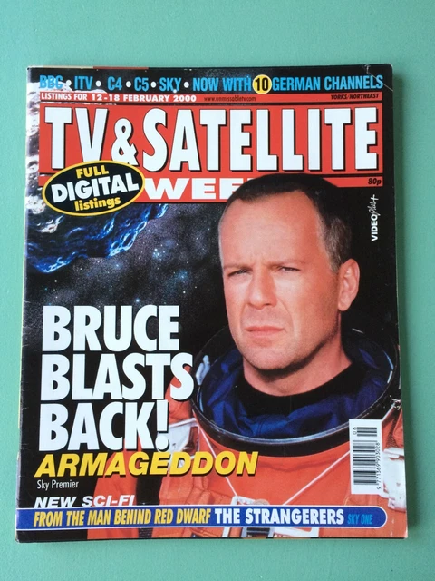 TV & SATELLITE WEEK Magazin 12.02.2000 BRUCE WILLIS Gary Coleman Jack ...