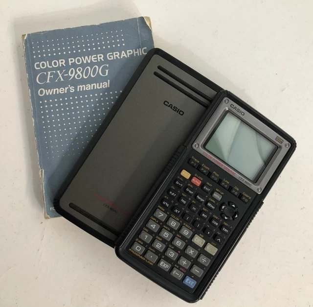 CASIO - CFX 9800G - Scientific Calculator - Working - User's guide £22. ...