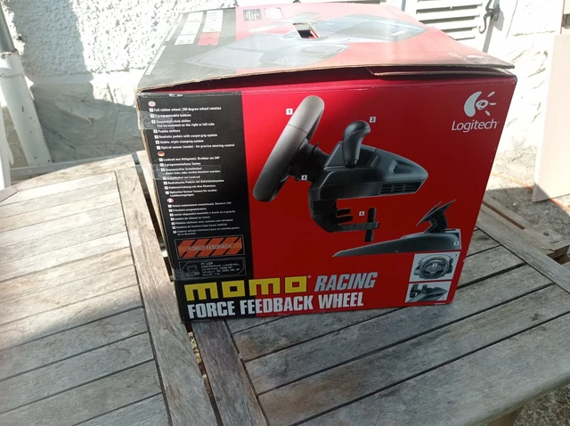 LOGITECH MOMO RACING Force Feedback Wheel Steering Wheel - Special ...