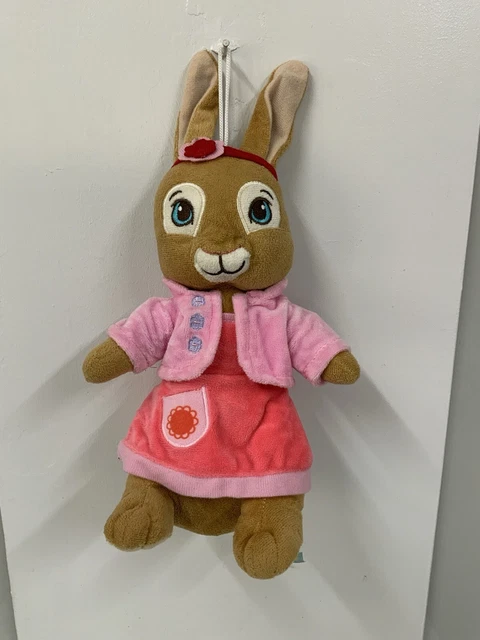 KING CUDDLY BUNNY Rabbit Lily Bobtail From Peter Rabbit 12" Plush Toy £ ...