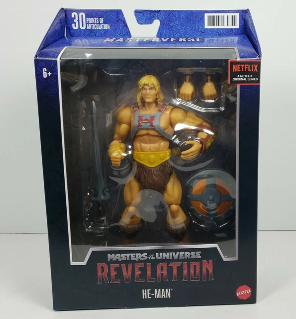 HE-MAN MASTERS OF the Universe Revelation MOTU Masterverse Netflix Action Figure EUR 16,94 ...