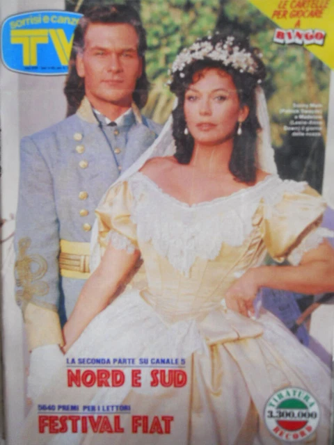 TV SORRISI E Canzoni n 10 1987 Patrick Swayze Leslie Ann Down -Fausto ...