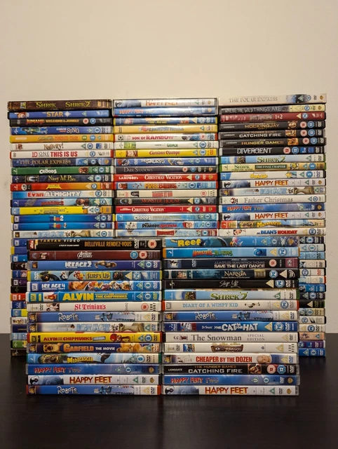 120+ FILM DVD Job Lot Bundle Wholesale - Kids, Family, Adventure, Comedy Etc £16.99 - PicClick UK