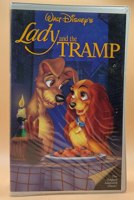 LADY AND THE Tramp VHS Disney Clamshell Black Diamond **Buy 2 Get 1 ...
