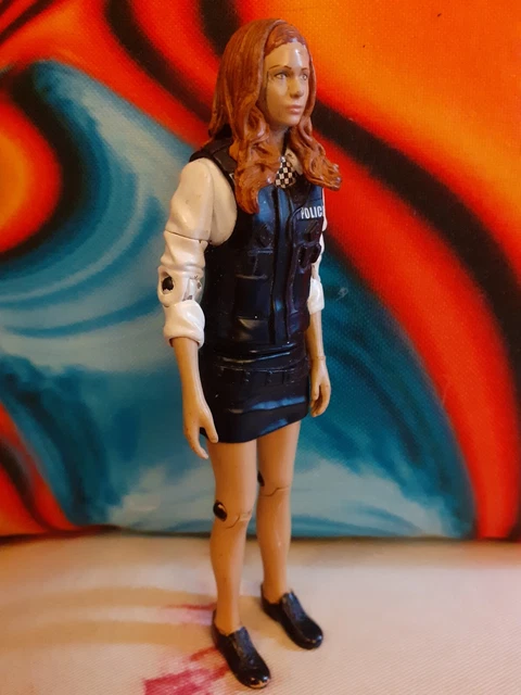 DOCTOR DR WHO Police Girl Kissogram Amy Amelia Pond Uniform 5.5 Inch ...