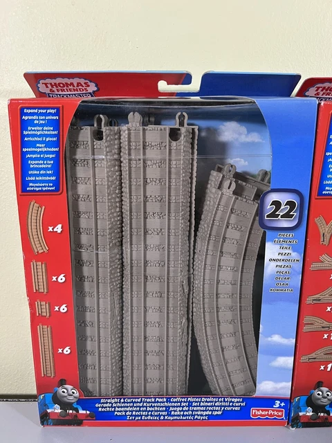 THOMAS & FRIENDS Trackmaster Motorized Railway 3 Box Lot Of 51 Brand ...