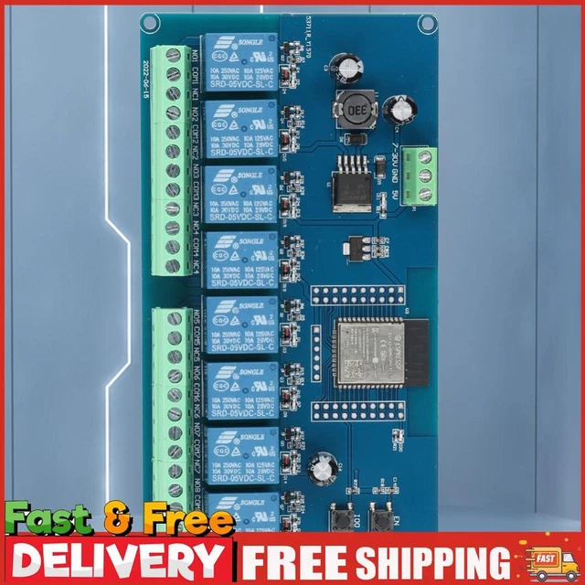 Esp32 Esp32 Wroom Development Board Dc 5 3060v Esp32 Wifi Bt Ble Relay Module £1523 Picclick Uk