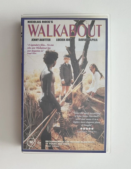 WALKABOUT [VHS] MADMAN Big Box Ex-Rental Video Tape Nicolas Roeg ...