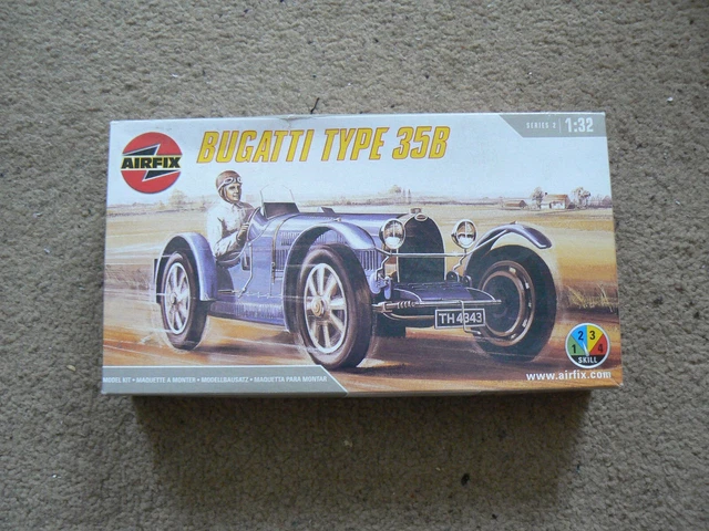 AIRFIX BUGATTI TYPE 35B plastic model kit - Series 2,1/32nd.scale,boxed ...