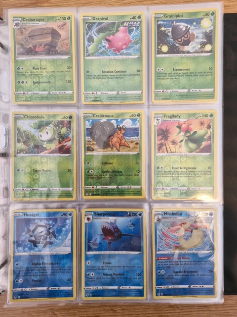 LOT 27 CARTES Pokemon Reverse Evolution Celeste EB7 FR neuve Sans ...