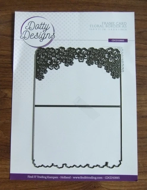 A6 ''DAISY'' CARD Making Die by Dotty Designs --- 14.8cm x 21cm (5.8 ...