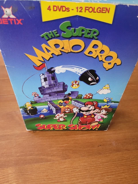 &THE SUPER MARIO Bros. Super Show" DVD-Box mit 4 DVDs EUR 1,00 ...