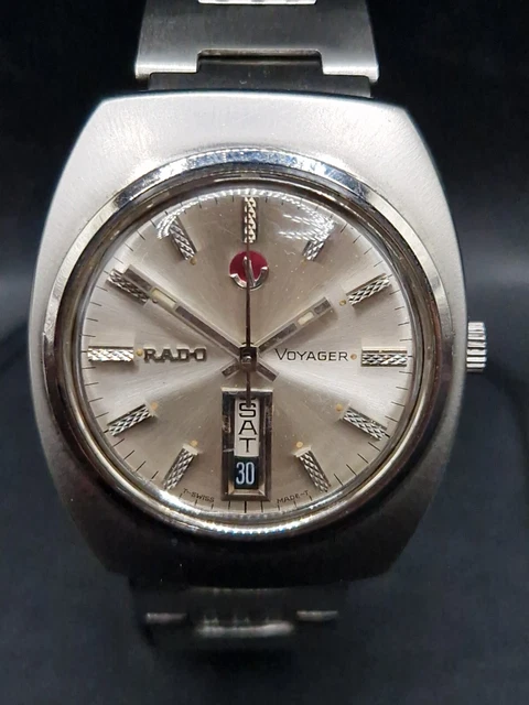 RADO VOYAGER 11814/1 Automatic Cal. ETA 2798 Automatic Swiss Mens Watch ...