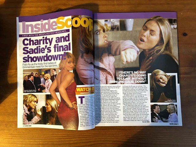 INSIDE SOAP 26/2/2005 ANNE KIRKBRIDE Kylie Minogue RICKY GROVES Jake ...