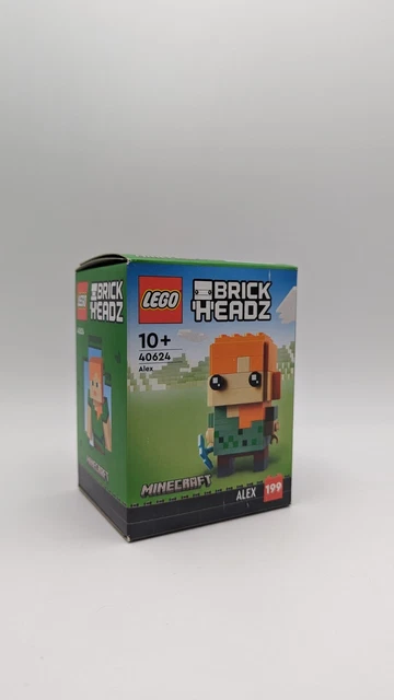 LEGO NEW 40624 Brickheadz Minecraft « Alex» EUR 22,00 - PicClick FR