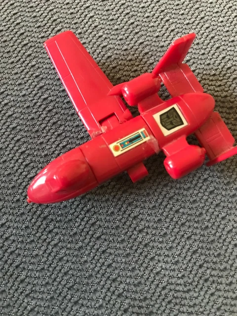 1984 TAKARA TRANSFORMERS G1 Autobot Minibot Mini Powerglide Plane Toy ...