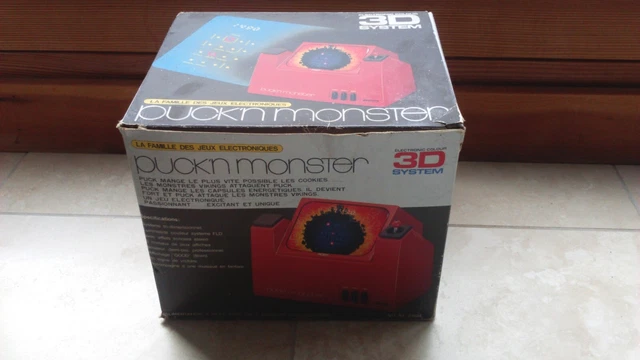 JEU PUCK'N MONSTER MODEL RF-2004 ROSY electronics RARE made in japan ...