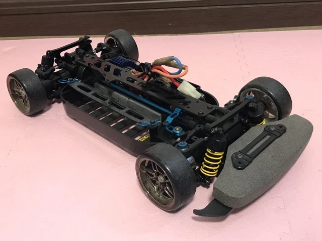 1/10 TAMIYA CUSTOM Drift RC Car Body, Futaba Mega Tech Transmitter Set ...
